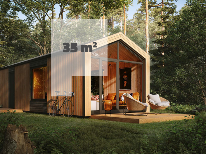 Gotland 35m ² Premium - Ecomodule